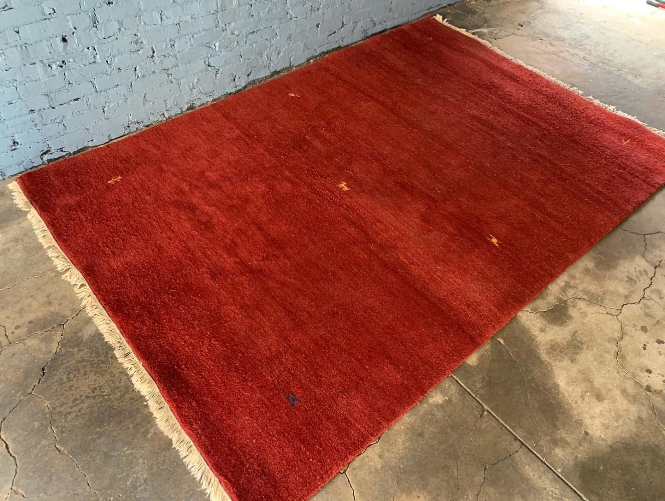large red gabbeh rug - commodity fetish